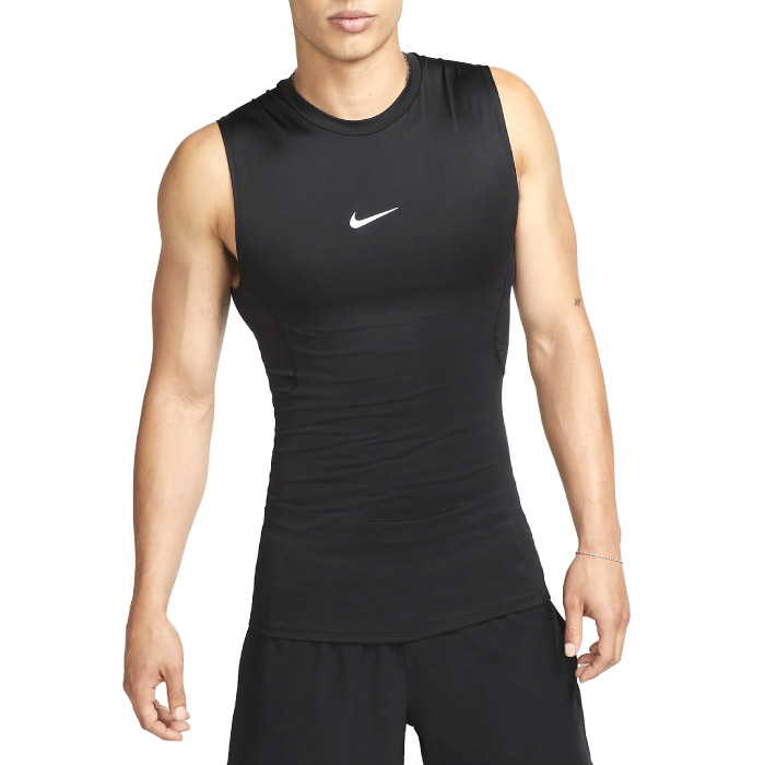 【楽天市場】NIKE ナイキ プロ Dri-FIT タイト ノースリーブ フィットネストップ シャツ メンズ 2024年秋 ブラック スポーツ ...