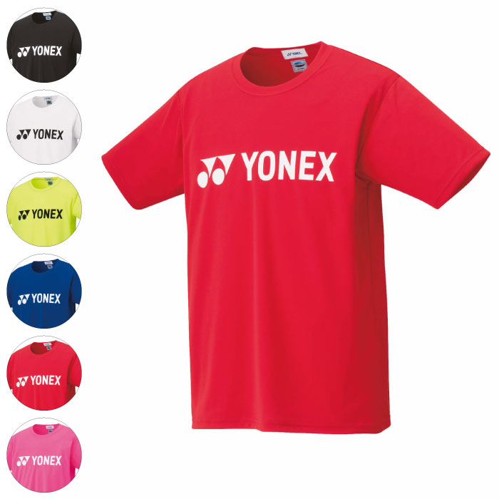【楽天市場】YONEX ヨネックス ユニドライTシャツ 半袖トップス トレーニングウェア UVカット 吸汗速乾 制電 テニス バドミントン 16501：Rampjack Trip店