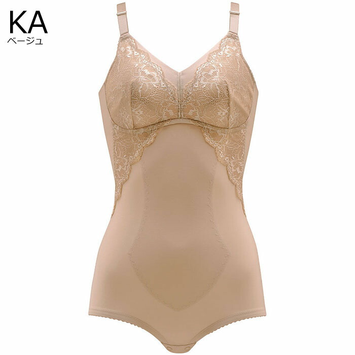 【楽天市場】【P】ワコール Wacoal ノンワイヤーボディスーツ Ever Chic エバーシック[ARA120] E Eカップ ミディアム すっきりシルエット エバーチック 補正下着 楽 ...