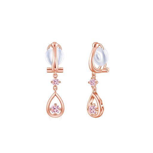 【楽天市場】Freebirdイヤリングレディース人気「純粋な心」揺れるノンホールピアス金属アレルギー対応シルバー925ジルコニア女性上品かわいい日常使い誕生日クリスマスイヤリングクリスマスプレ ...