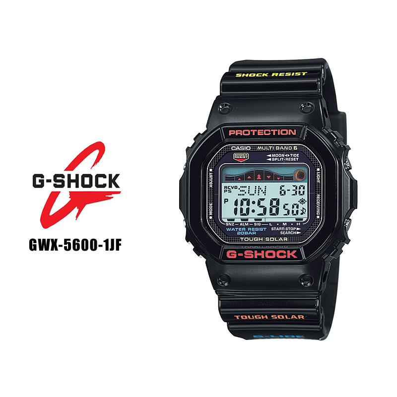 【楽天市場】カシオ CASIO Gショック G-SHOCK 5600 SERIES GWX-5600-1JF タフソーラー 電波時計 国内正規品 腕時計 メンズ：Ray Clothing Co.