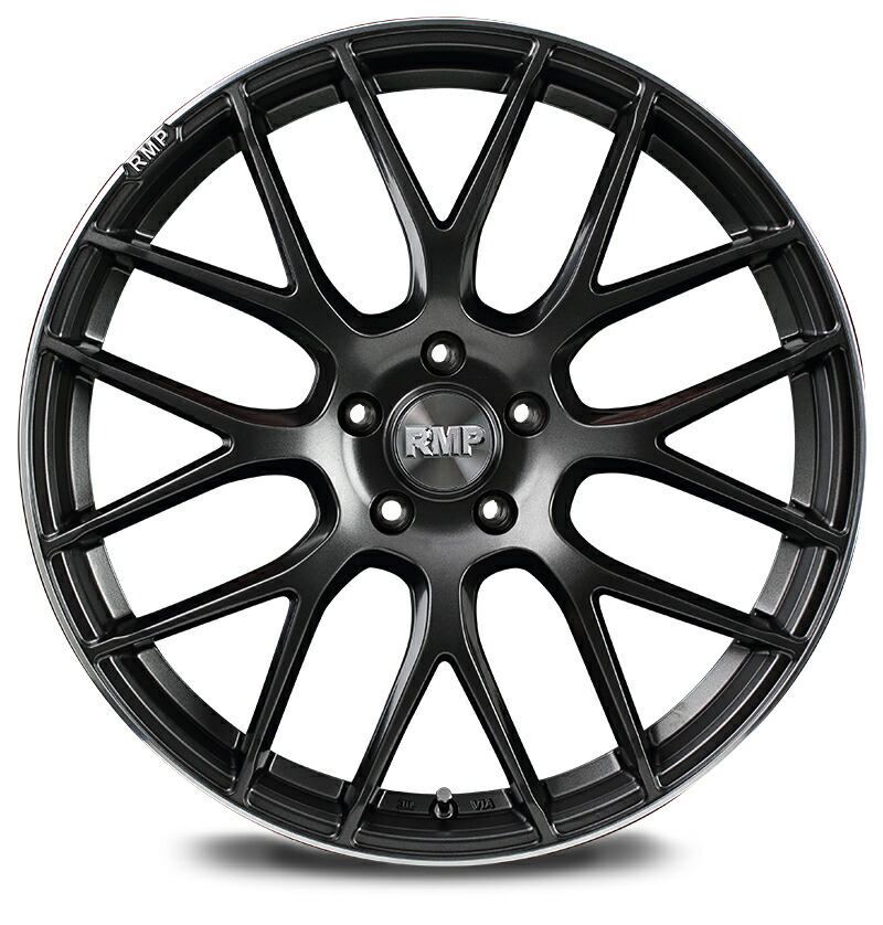 【楽天市場】【送料無料・代引き可】【ホイール4本セット】マルカサービス MID RMP 028F 18インチ 7J インセット50 5穴 PCD 100 セミグロスガンメタ／リムエッジDC ...