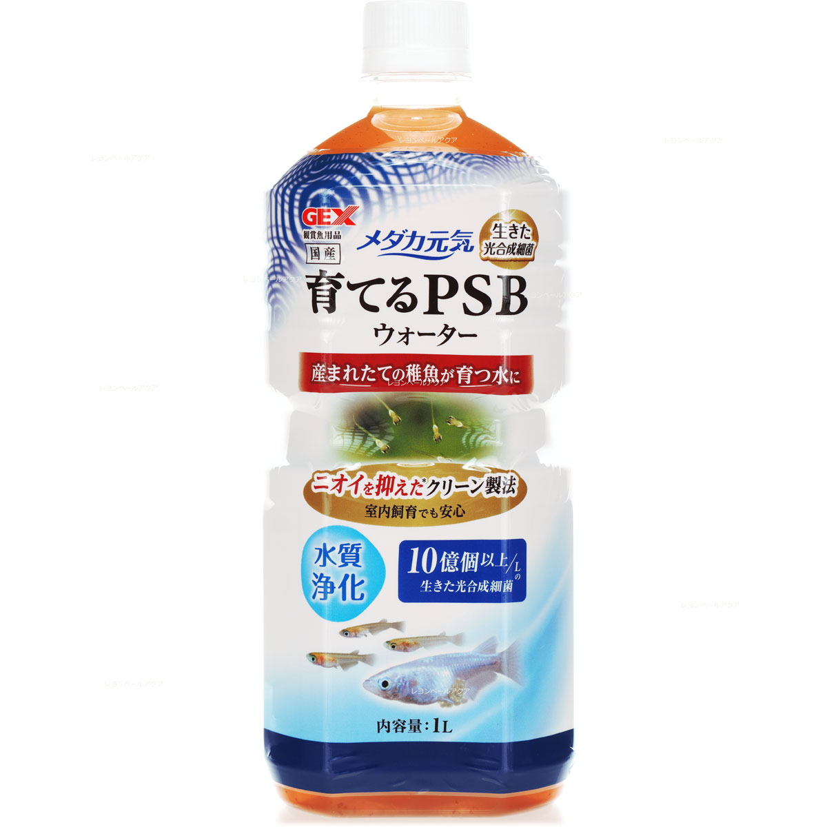 【楽天市場】【全国送料無料】GEX メダカ元気 育てるPSBウォーター 1L：レヨンベールアクア楽天市場店