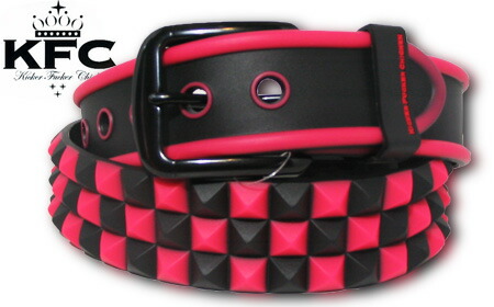 【楽天市場】KFC CANDY ベルトカラー CHECK BLACK/RED【キッカーファッカーチキン BELT】【日本正規品】715005 ...