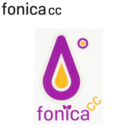 【楽天市場】FONICA LOGO ステッカー M カラー PURPLE 【フォニカ ステッカー】【メール便対応】715005：プロショップ RBS