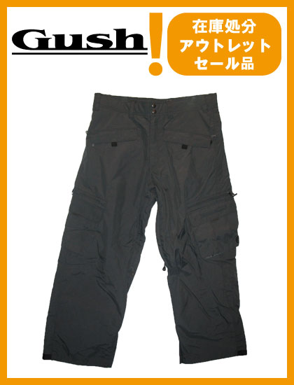 【楽天市場】GUSH PANTS カラー GRAY 【ガッシュ パンツ】【スノーボード ウェア】【日本正規品】：プロショップ RBS