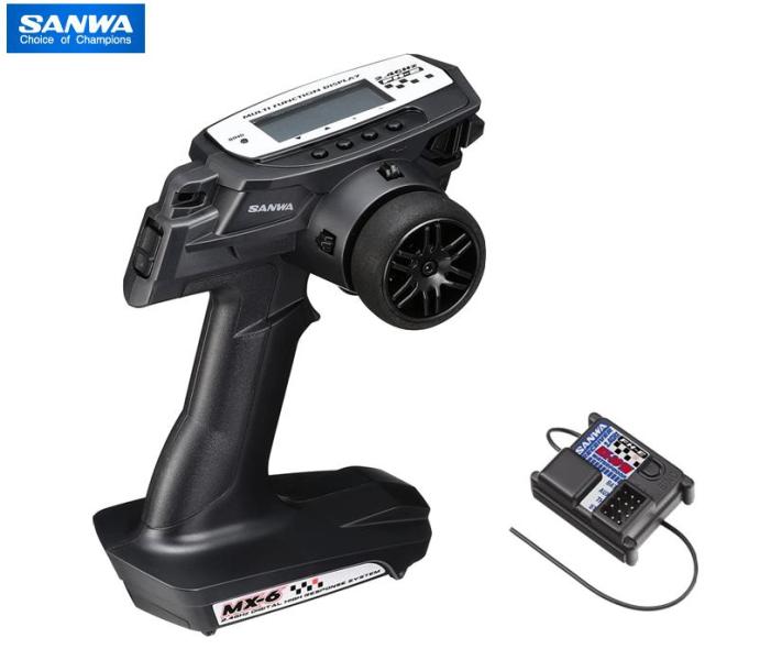 【楽天市場】101A32505A 【SANWA/サンワ/三和電子機器】 MX-6 （RX391W 防水受信機仕様 PC/プライマリーコンポーネント) 送信機・受信機セット：株式会社エンジェルスジャパン