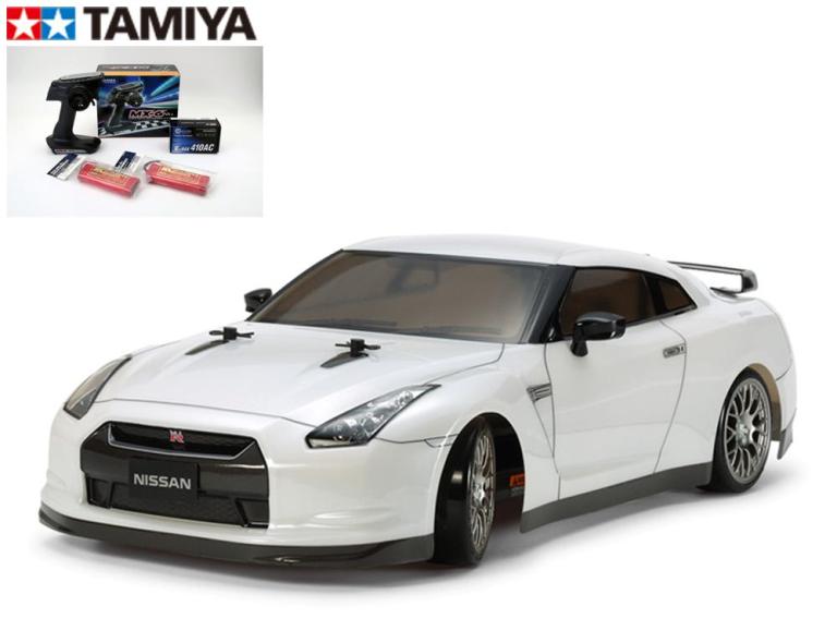 【楽天市場】！【TAMIYA/タミヤ】 58623 1/10 電動RC NISSAN GT-R（TT-02Dシャーシ）ドリフトスペック 組立 ...