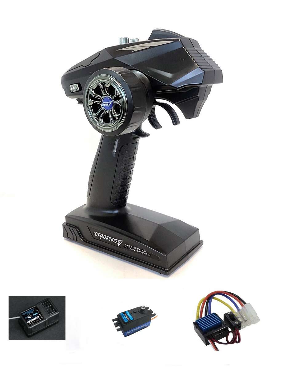 【楽天市場】OPTION No.1(オプションNo.1)/X6FG-945/X6FG (OPL-945MG+NO-INFDS-V2) RCカー用プロポ：ラジコン夢空間