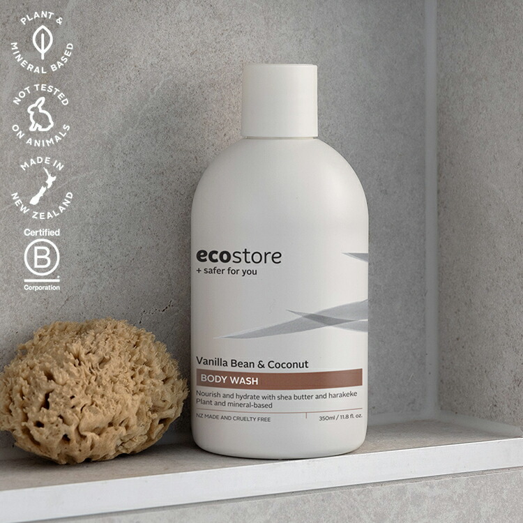 【楽天市場】ecostore ボディウォッシュ バニラ&ココナッツ 350mL エコストア ボディウォッシュ なめらか 泡 すっきり【ポイント10倍】：リコメン堂