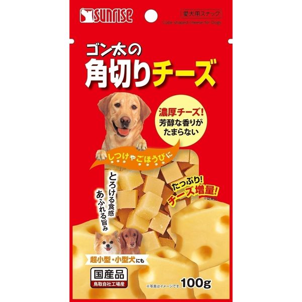【楽天市場】マルカン・サンライズ ゴン太の角切りチーズ 100g：リコメン堂ペット館