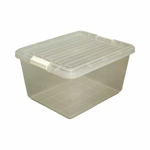 【楽天市場】IRIS クリアBOX CB-25 クリア/ホワイト CB25(代引き不可)：リコメン堂インテリア館