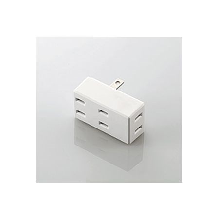【楽天市場】ELECOM エレコム トリプルタップ(フロントタイプ) T-TR02-2300WH(代引不可)：リコメン堂インテリア館