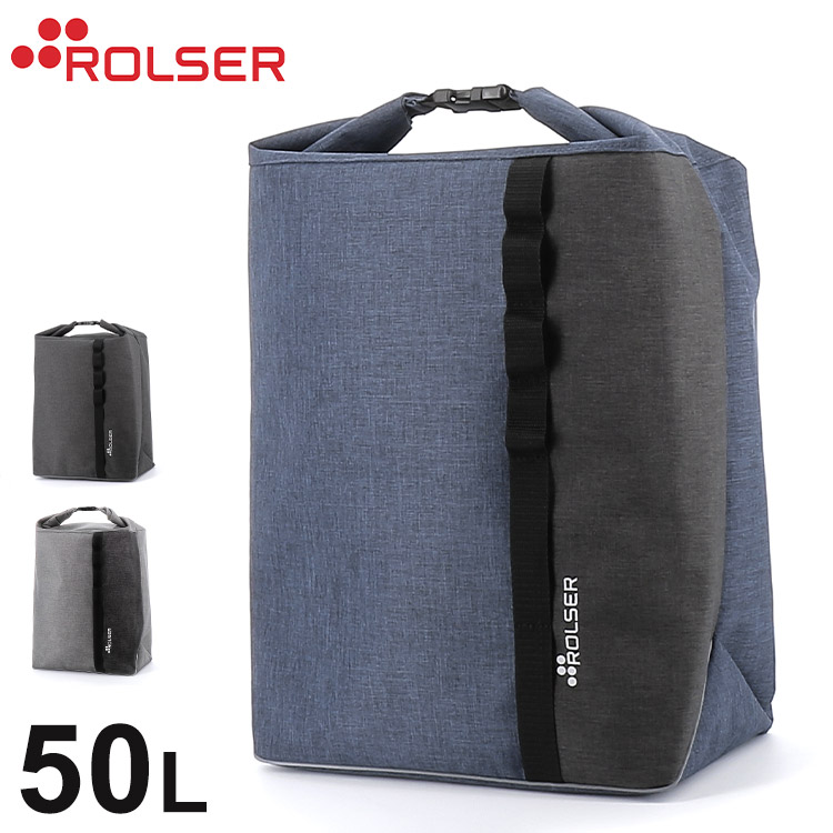 【楽天市場】【バッグ単品】ロルサー ROLSER ショッピングカート NSシリーズ ROLL TOP ロールトップ 50L 大容量 出し入れし ...
