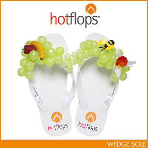 【楽天市場】ホットフロップス Hotflops Green Grape wedge ウェッジソール ビーチサンダル レディース：リコメン堂インテリア館