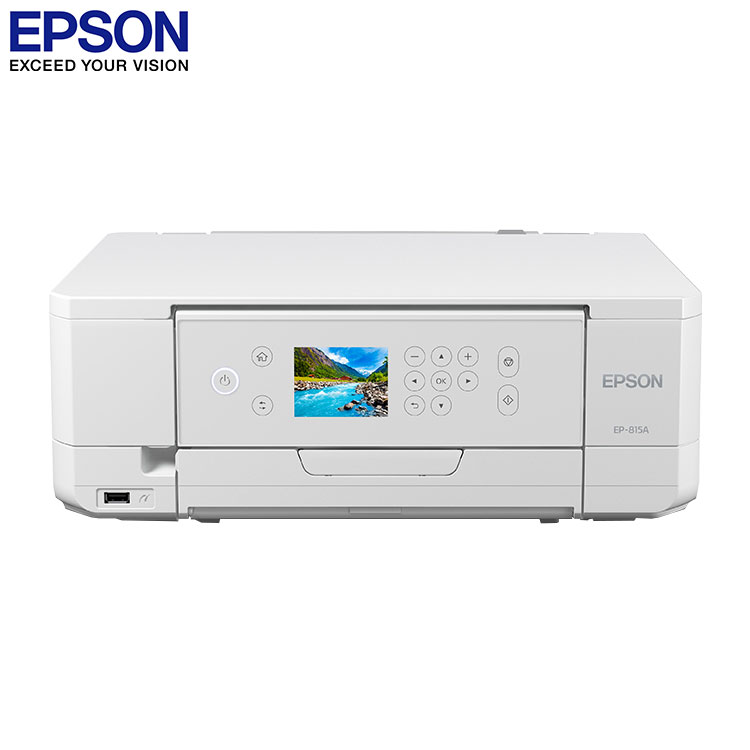 【楽天市場】EPSON インクジェット複合機 カラリオ EP-815A エプソン colorio 6色 Wi-Fi USB LAN スマホ パソコン 2.7型液晶 両面プリント A4 コピー ...