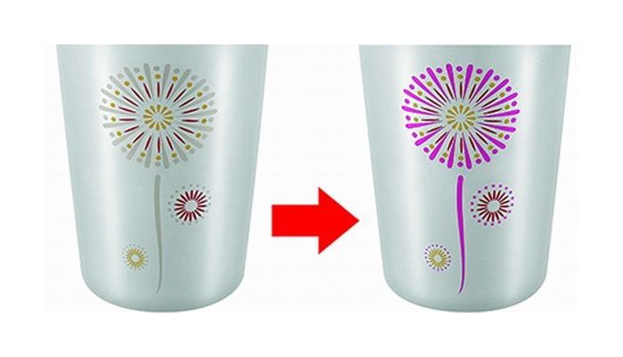 【楽天市場】EJK-400 燕熟の技 感温ステンレスタンブラー 420ml 花火 日本製 国産【送料無料】：リコメン堂キッチン館