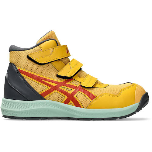 【楽天市場】ASICS 【限定カラー】ウィンジョブCP216 タイガーイエローXスパイスラテ 25.0cm 1273A076.75125.0 保護具 安全靴 作業靴 プロテクティブスニーカー ...
