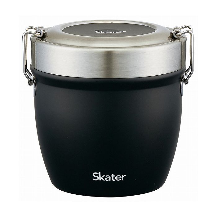 【楽天市場】スケーター 保温保冷 抗菌 丼型 真空ステンレス 弁当箱 550ml ブラック STLBD6AG：リコメン堂生活館