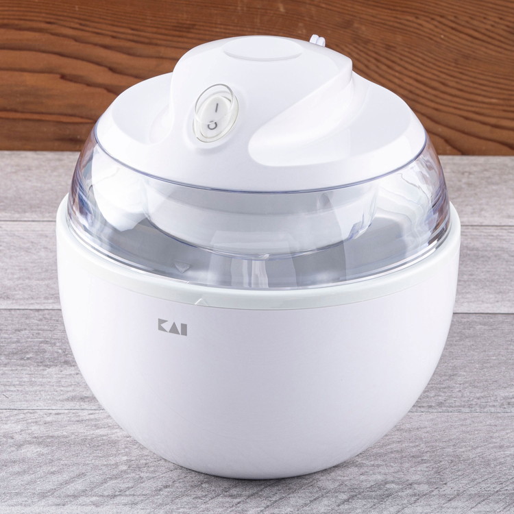 【楽天市場】貝印 アイスクリームメーカー DL5929 手作りアイス 家庭用 レシピ付き アイスクリーム アイスメーカー ホワイト KHS KAI HOUSE SELECT(代引不可)：リコ ...