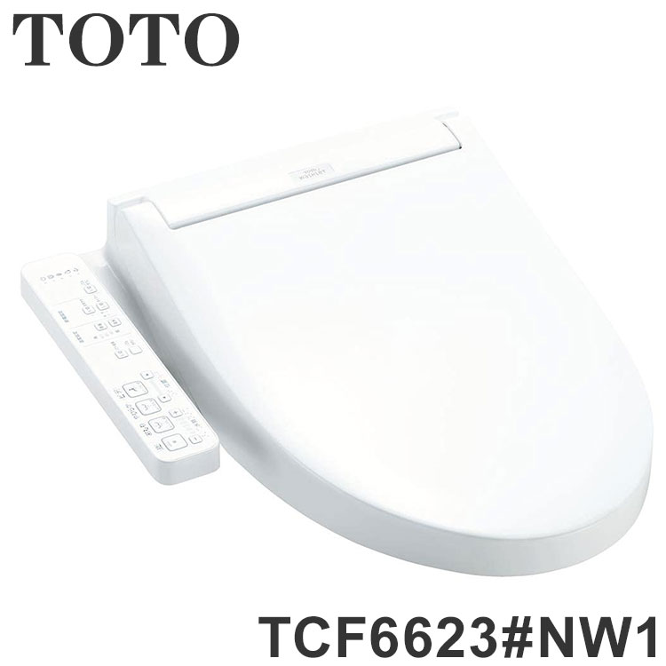 【楽天市場】TOTO 温水洗浄便座 ホワイト TCF6623#NW1 レバー 便器洗浄タイプ 貯湯式 ピュアレスト【送料無料】：リコメン堂生活館