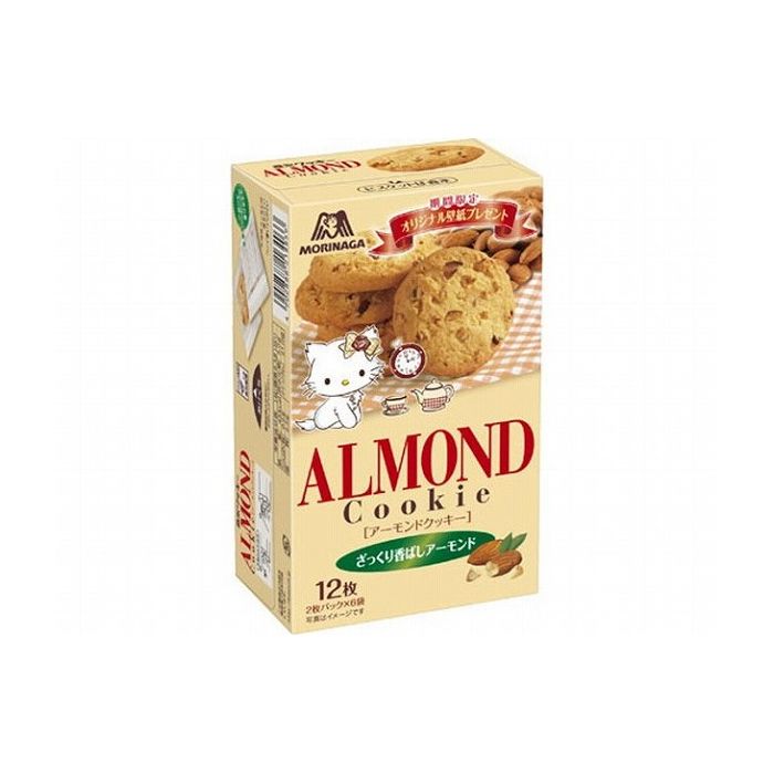 森永 アーモンドクッキー 12枚（2枚パック×6袋）×40個入り (1ケース) (YB) 楽天市場】森永 アーモンドクッキー 12枚（2枚パック×6袋）×40個入り