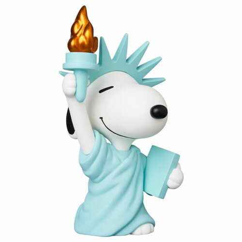 【楽天市場】ピーナッツ UDF PEANUTS STATUE OF LIBERTY SNOOPY 自由の女神像 フィギュア 【メディコムトイ ...