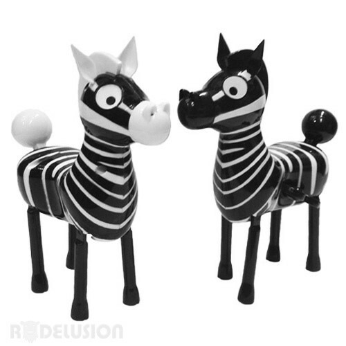 【楽天市場】Wind-Up Zebra ソルト＆ペッパーセット ゼブラ ワインドアップ：アールデリュージョン