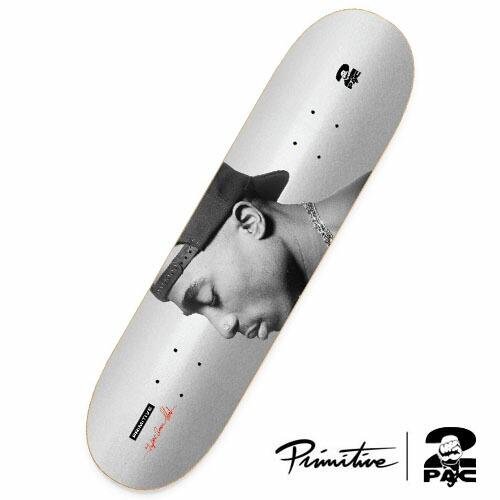 【楽天市場】PRIMITIVE × TUPAC II No Changes Deck 2PAC スケートボードデッキ 2パック プリミティブ ...