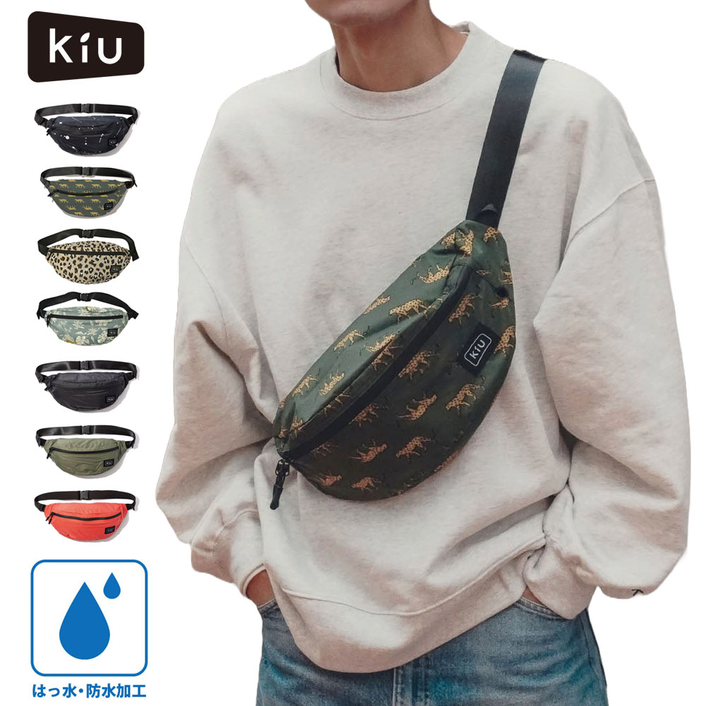 【楽天市場】【今だけ10%OFFセール】KiU キウ バッグ ウォータープルーフ ボディバッグ WATERPROOF BODY BAG K84【メンズ レディース 男女兼用 ウエストバッグ ...