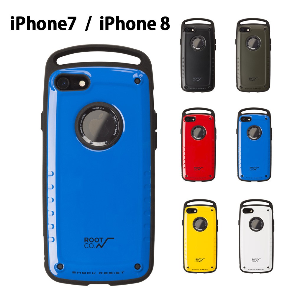 【楽天市場】【iPhone7 iPhone8用ケース】ROOT CO ルート コー iPhoneケース グラビティ ショックレジストケース アイフォンケース Gravity Shock ...