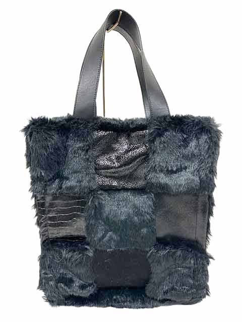 【楽天市場】【中古】【美品】JUNYA WATANABE ジュンヤワタナベ バッグ ハンドバッグ フェイクファー ユニセックス JJK-202 ...