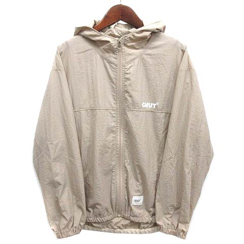 【楽天市場】【中古】ジェネレーター GENERATOR ナイロン フーディ ジャケット ウインドブレーカー ベージュ XL 902102 ...