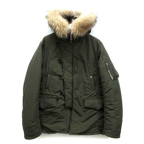 【楽天市場】【中古】ダブルジェイケイ wjk コーデュラ CORDURA N-3B real fur フライトジャケット 1866 cn17u 2021AW カーキ XL 美品 メンズ ...