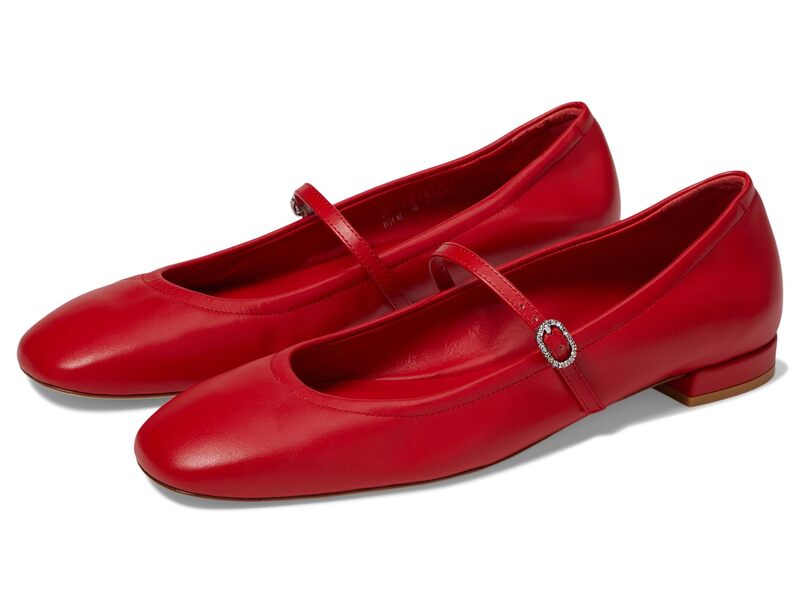 【楽天市場】【送料無料】 スチュアート ワイツマン レディース サンダル シューズ Claris Ballet Flat Cherry ...