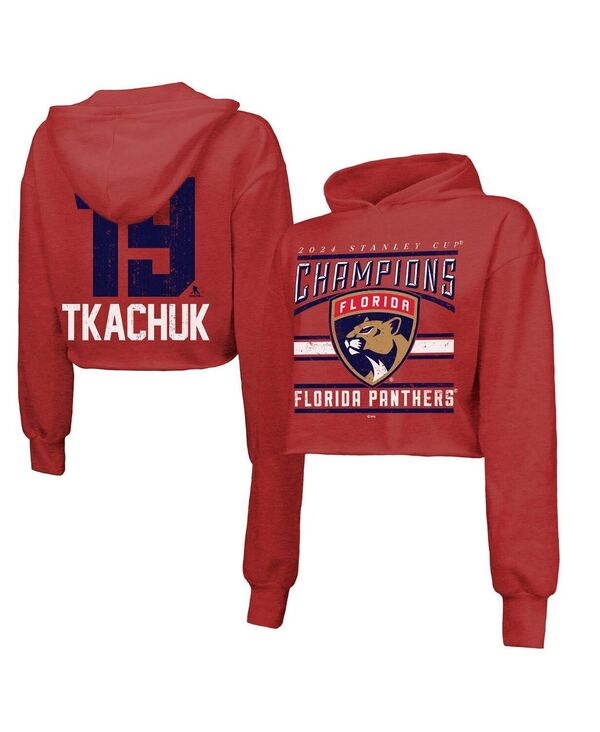 【楽天市場】【送料無料】 マジェスティック レディース パーカー・スウェット アウター Women's Matthew Tkachuk Red ...