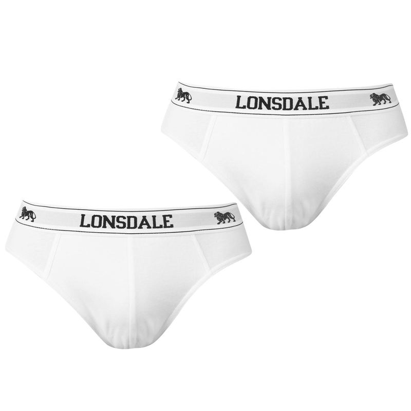 【楽天市場】【送料無料】 ロンズデール メンズ ブリーフパンツ アンダーウェア 2Pk Brief Mens White：ReVida 楽天市場店