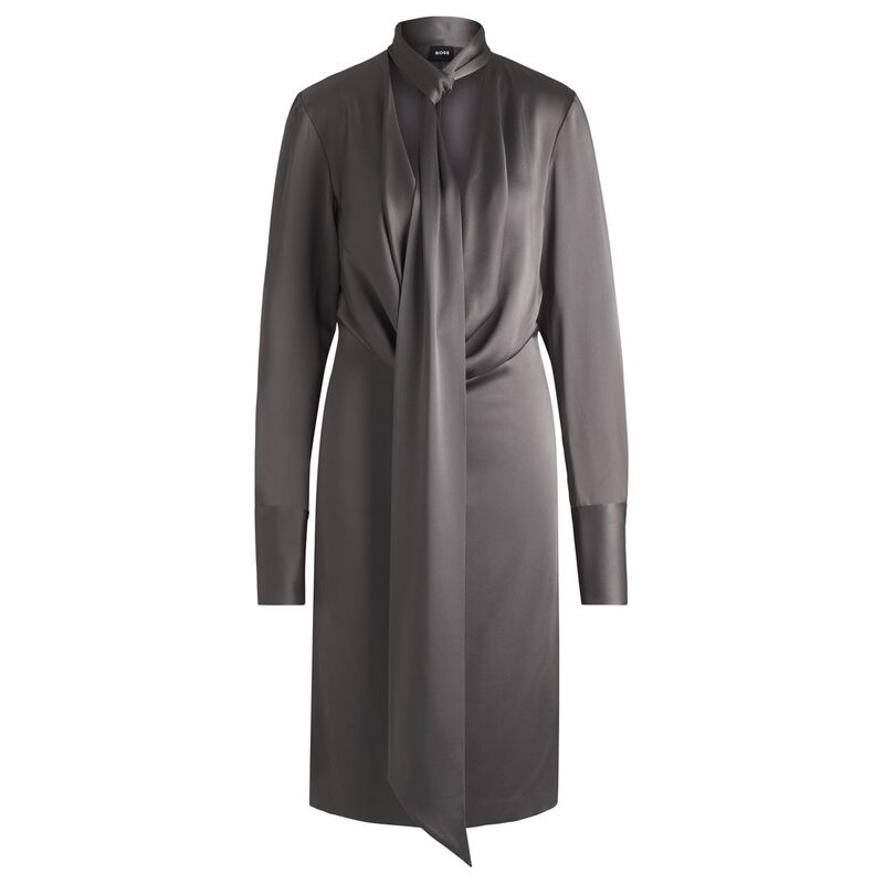 【楽天市場】【送料無料】 ボス レディース ワンピース トップス Boss Bascarva Ld99 Open Grey：ReVida 楽天市場店