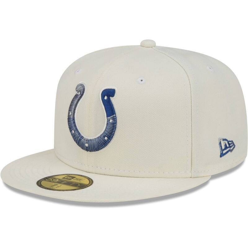 【楽天市場】【送料無料】 ニューエラ メンズ 帽子 アクセサリー Men's New Era Cream Indianapolis Colts ...