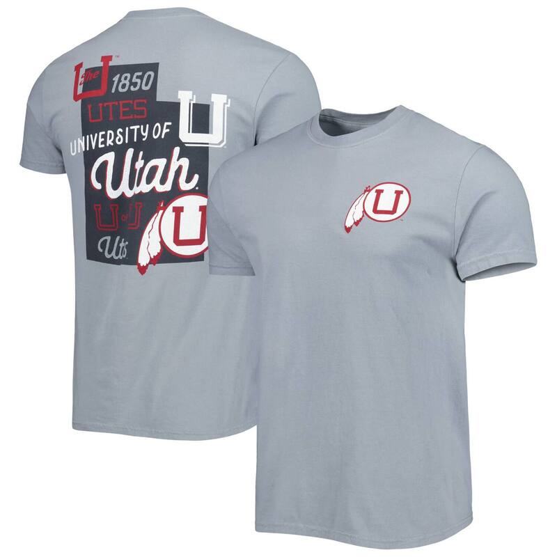 【楽天市場】【送料無料】 アンブランデッド メンズ Tシャツ トップス Men's Silver Utah Utes Vault State ...