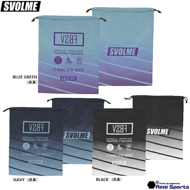 【楽天市場】【SVOLME スボルメ】24AW グラデストライプシューズ袋 1243-31829 シューズバック シューズケース レアルスポーツ：レアルスポーツ楽天市場店