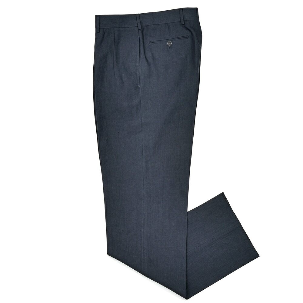 【楽天市場】BERNARD ZINS ベルナール ザンスH8 CROISIERE リネン 2インプリーツ ワイドパンツ：ring