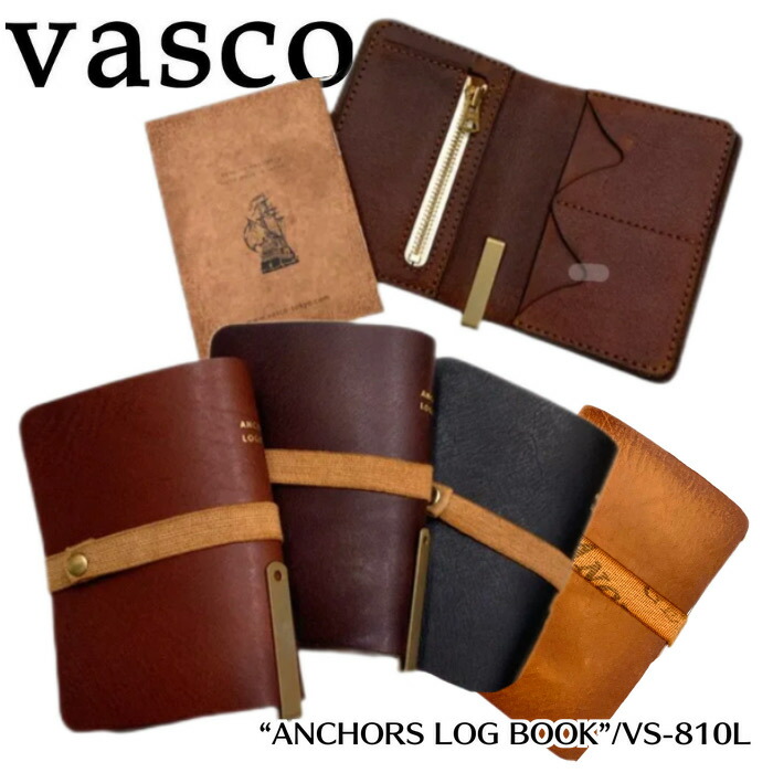【楽天市場】【VASCO/ヴァスコ】ログブック/“ANCHORS LOG BOOK”/VS-810L/手帳/バック/レザーバック/ショルダー ...