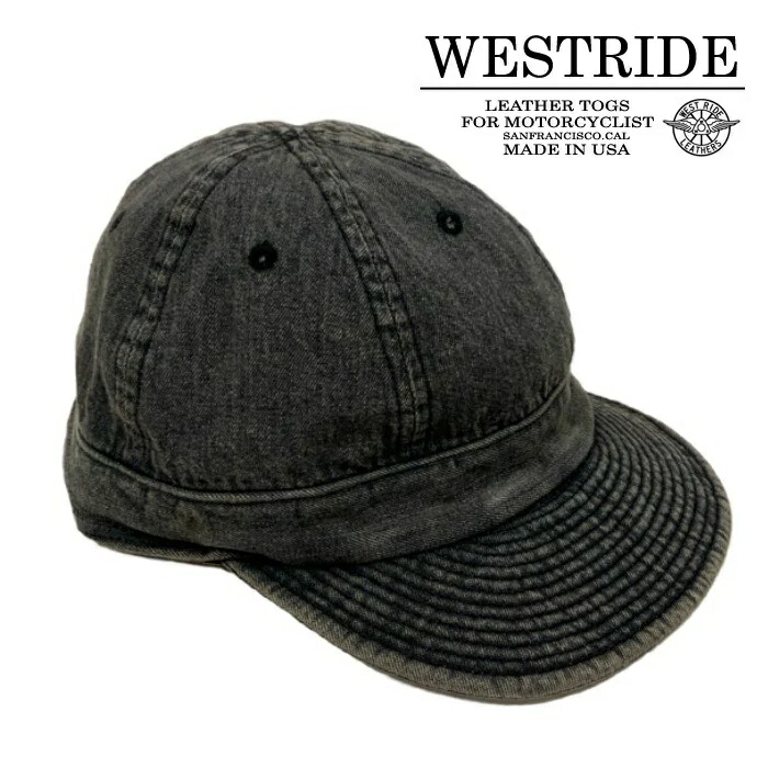 【楽天市場】【WESTRIDE/ウエストライド】キャップ/ ARMY CAP USED BLK★REAL DEALWESTRIDE/ウエストライド/新潟/MADE IN NIIGATA ...