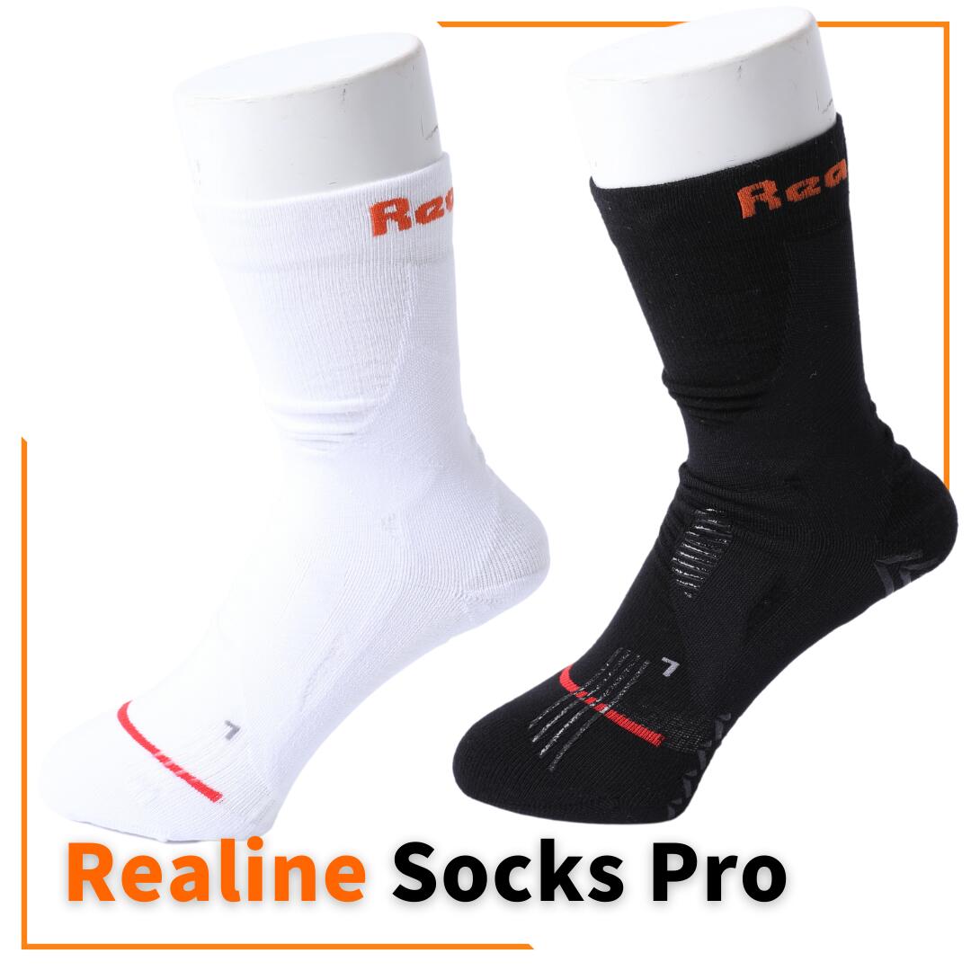 【楽天市場】リアライン・ソックス・プロ - ホワイト - M - 単品：リアラインショップ