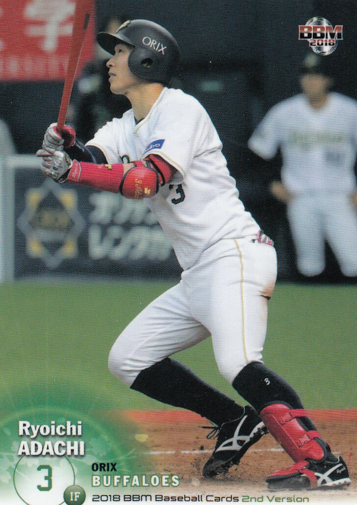 【楽天市場】2018 BBM ベースボールカード 2ndバージョン 437 安達 了一 オリックス・バファローズ (レギュラーカード)：REALiZEホビー＆トレカ2号店