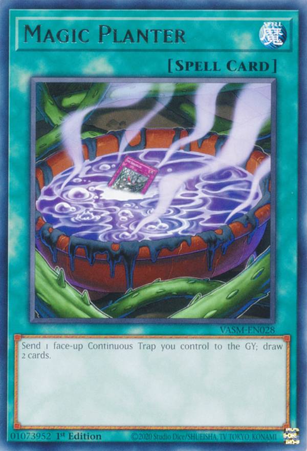 【楽天市場】遊戯王 VASM-EN028 マジック・プランター Magic Planter (英語版 1st Edition レア ...