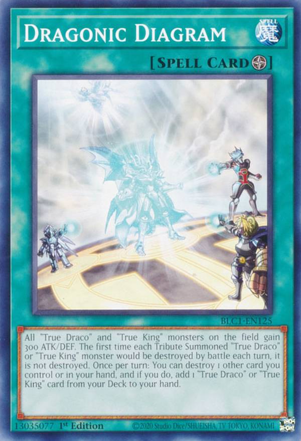 【楽天市場】遊戯王 BLC1-EN125 ドラゴニックD Dragonic Diagram (英語版 1st Edition ノーマル ...