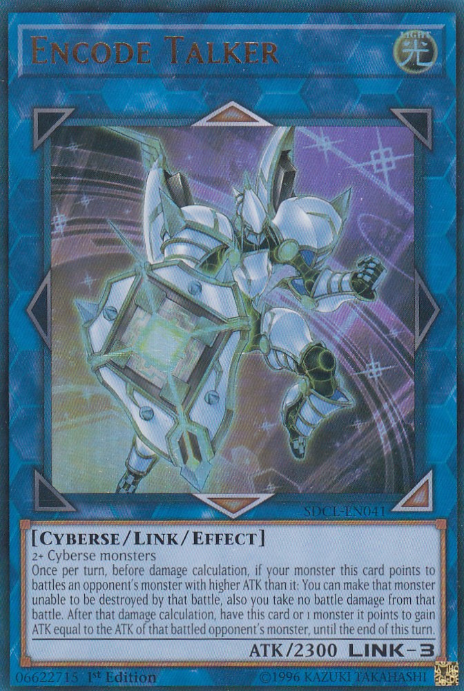 【楽天市場】遊戯王 英語版 SDCL-EN041 エンコード・トーカー Encode Talker(英語版 1st Edition ウルトラ ...
