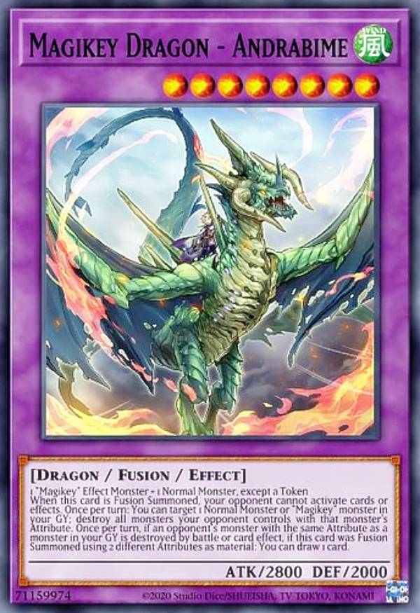 【楽天市場】遊戯王 MP22-EN144 魔鍵召竜−アンドラビムス Magikey Dragon - Andrabime (英語版 1st ...